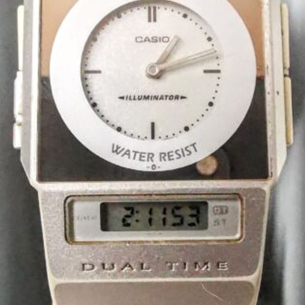 VINTAGE 1980s/90s CASIO FS-01 DUAL TIME MODEL, USED IN EXCELLENT ...