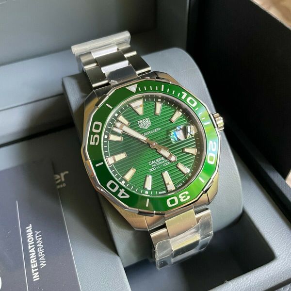 TAG Heuer Aquaracer Green "Hulk" Men's Watch - WAY201S.BA0927 ...
