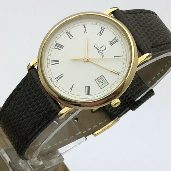 OMEGA DE VILLE Ref MD 1960 312.1 GOLDFILLED VINTAGE QUARTZ CAL 1430 MEN ...