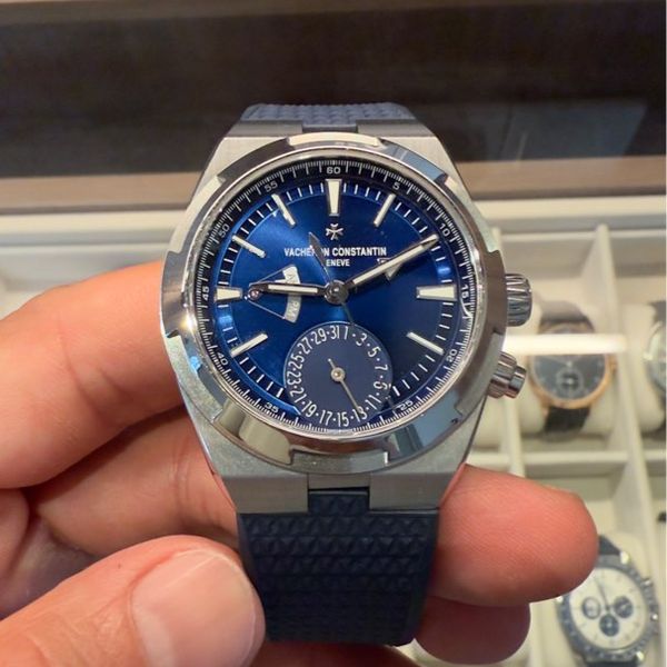 Vacheron Constantin Overseas Dual Time – Blue Dial, Full Set (2021 ...
