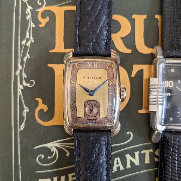 [WTS] 1940s BULOVA Mid-Century "Minute-Man" Tank Manual Wind {repost ...