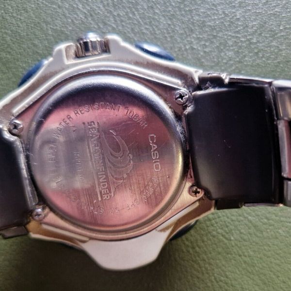 CASIO Sea-Pathfinder Twin Sensor Mens Digital Watch. | WatchCharts ...