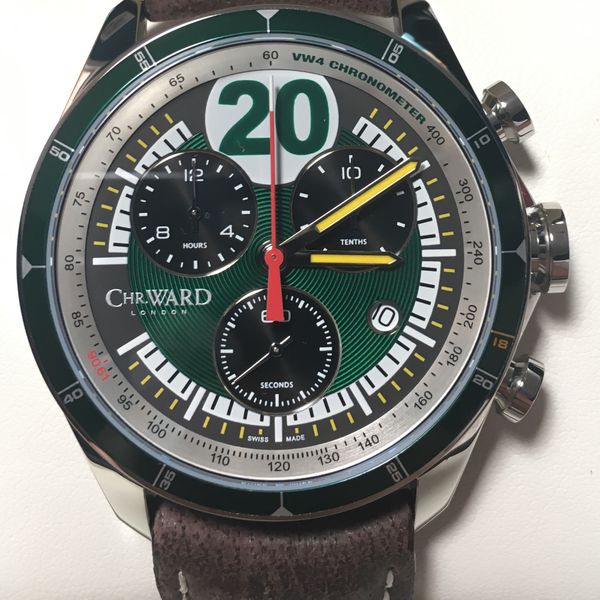 Christopher Ward C70 Vanwall VW4 Limited Edition Racing Chronograph ...