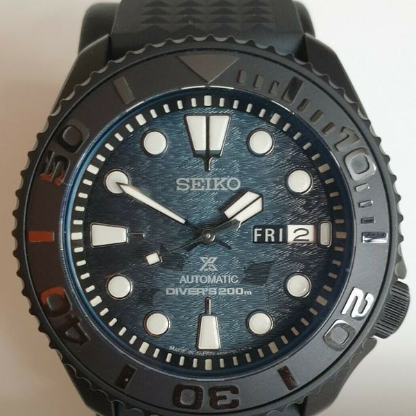Seiko SRPD79K1 Mod with Save the Ocean Manta Ray dial and NH36 movement ...