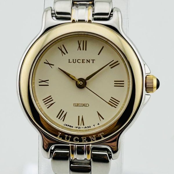 Seiko Lucent Women's Quartz Watch Gold Battery Replaced Tested Cleaned ...