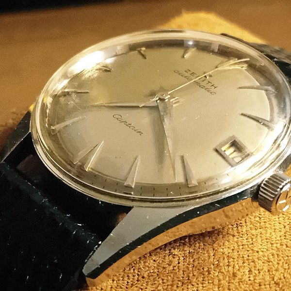 Zenith Captain Automatic 1962 + NOS Dial | WatchCharts Marketplace