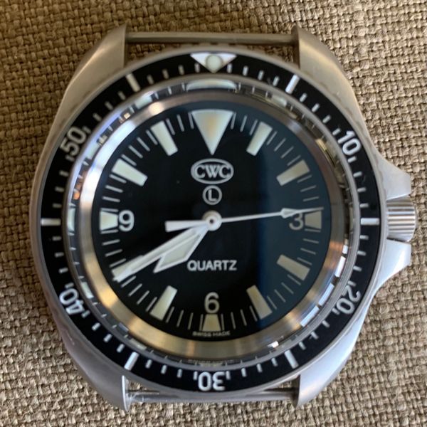 FSOT: CWC Diver Quartz w/ Top Hat Crystal Mod | WatchCharts Marketplace