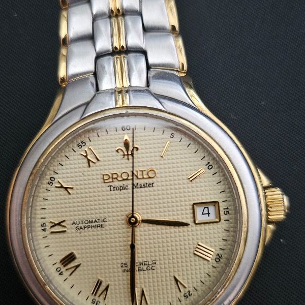PRONTO vintage automatic watch - not working | WatchCharts Marketplace