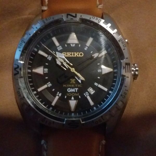 Seiko SUN055 Men's X Prospex Kinetic | WatchCharts Marketplace