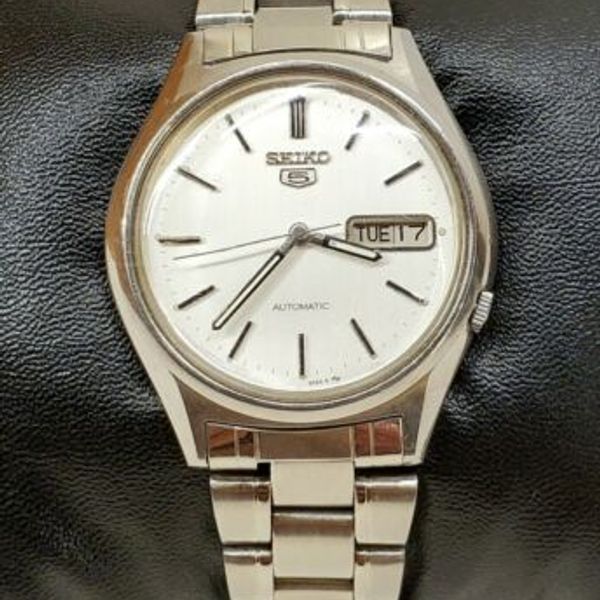 VINTAGE SEIKO 5 7009-8980 AUTOMATIC 17 JEWELS MEN'S WATCH | WatchCharts Marketplace