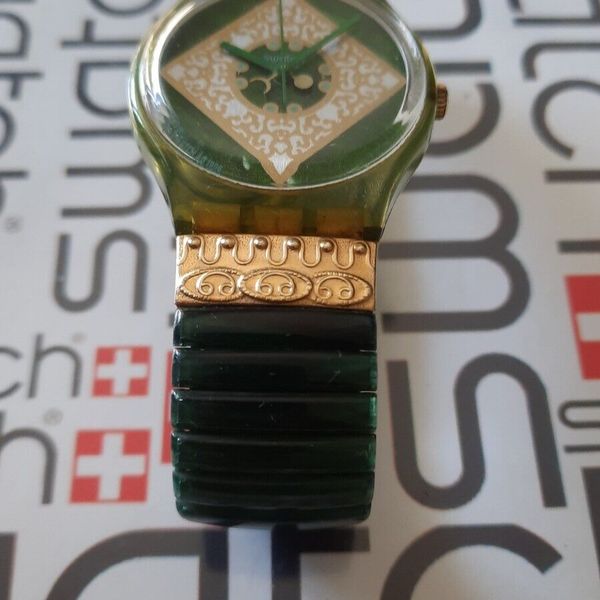 Swatch Jade GG171 1997 Standard Gents 34mm Flex | WatchCharts Marketplace