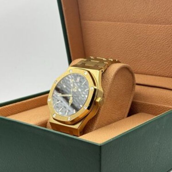 Seiko Custom AP Royal Oak Silver Men's Watch | WatchCharts Marketplace
