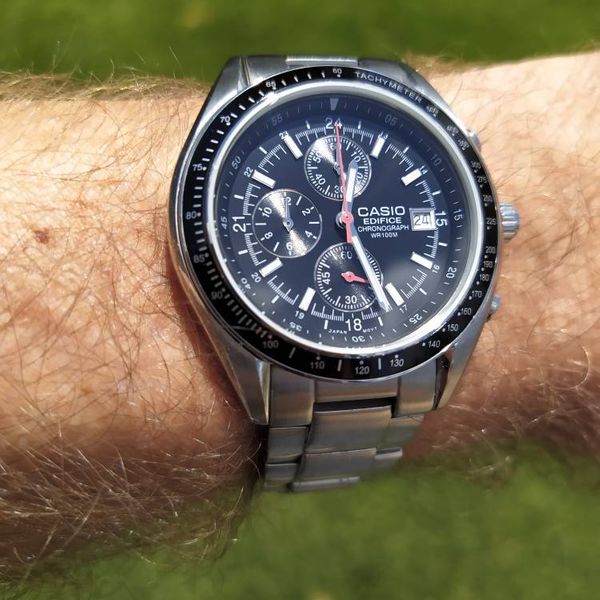 FS: Casio Speedmaster Quartz chronograph EF-503 | WatchCharts Marketplace