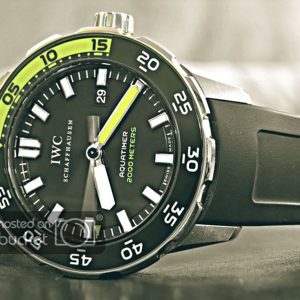 FS: IWC Aquatimer 2000 Ref. 3568-02 $3350 *SOLD* | WatchCharts Marketplace