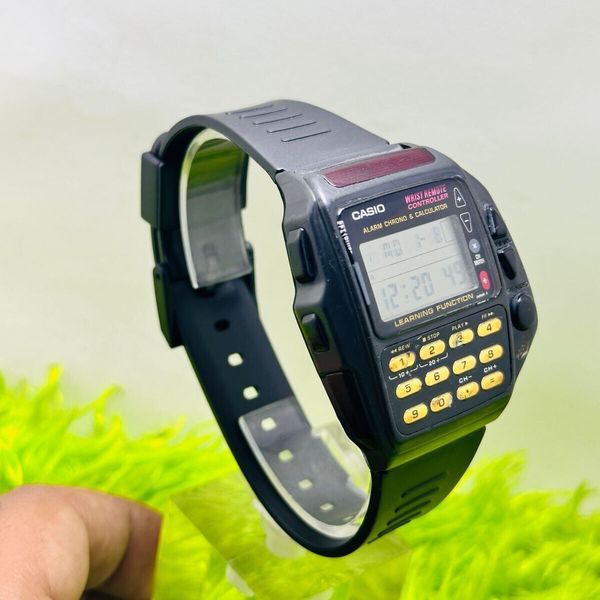 Vintage Casio 1174 CMD-40 TV Remote Control Calculator Digital Quartz ...