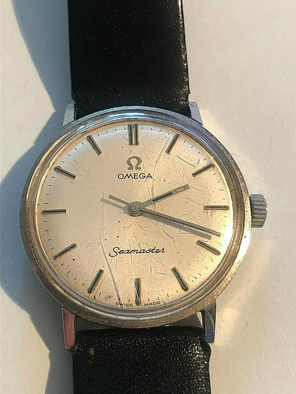 Rare Vintage Omega Seamaster Hand Winding Watch - ref. 135.018 - Tool ...