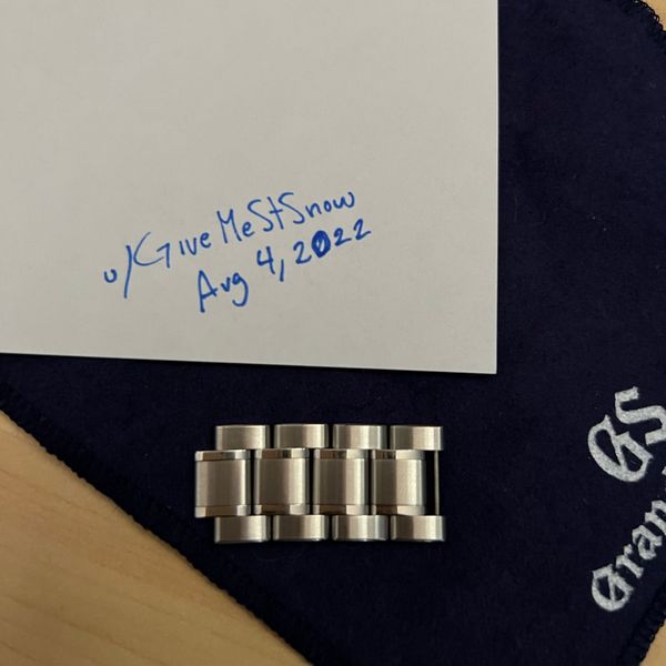 [WTS] Grand Seiko Bracelet Links for 19mm | WatchCharts