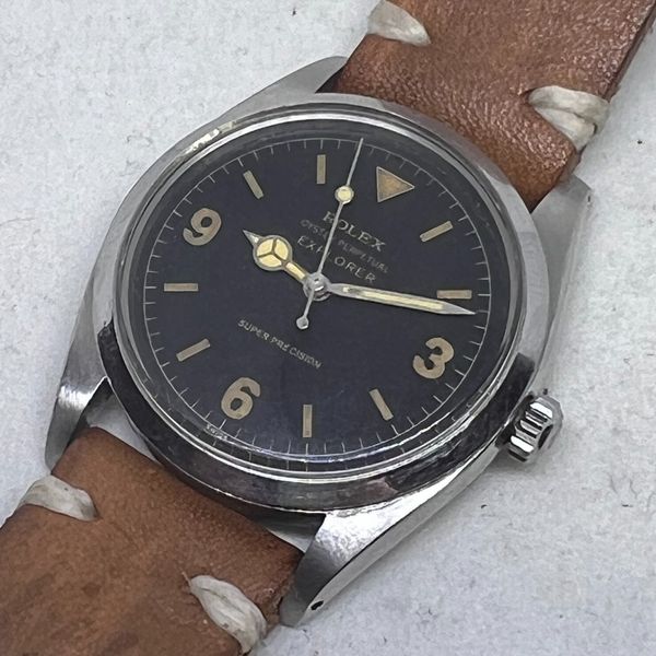 RARE VINTAGE ROLEX EXPLORER REF 5504 AUTOMATIC 36 MM REFINISHED DIAL ...