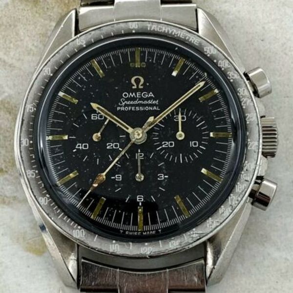 Vintage Omega Speedmaster Pre-Moon Chronograph Wristwatch Ref. 105.012 ...