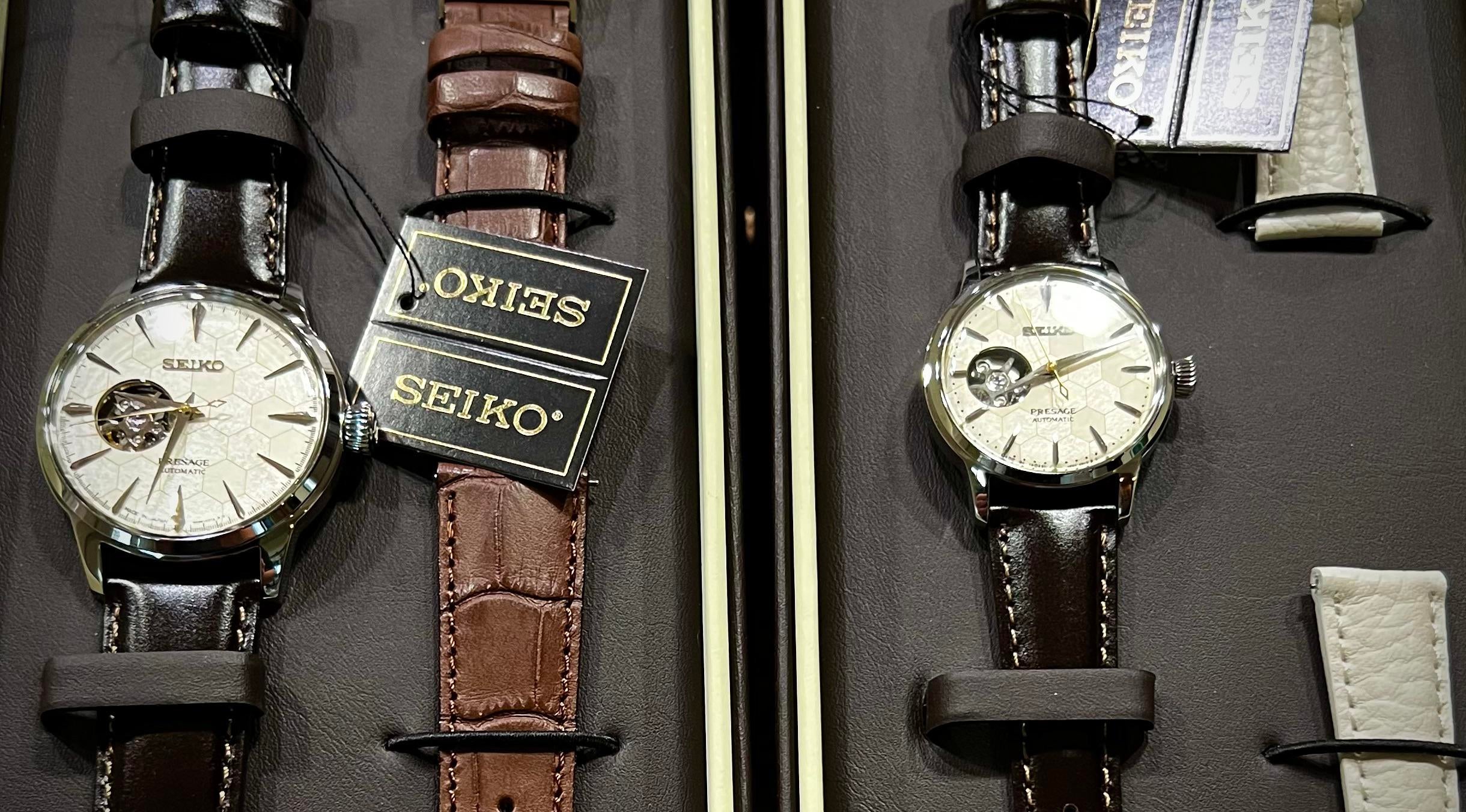 [WTS] BNIB Seiko Presage Honeycomb Cocktail Time SSA409 - His/Hers Pair ...