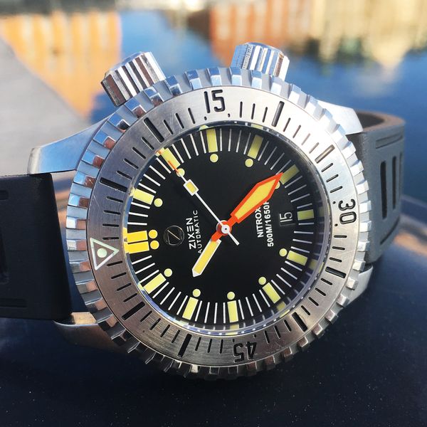 FS: Zixen Nitrox Vintage Diver | WatchCharts Marketplace