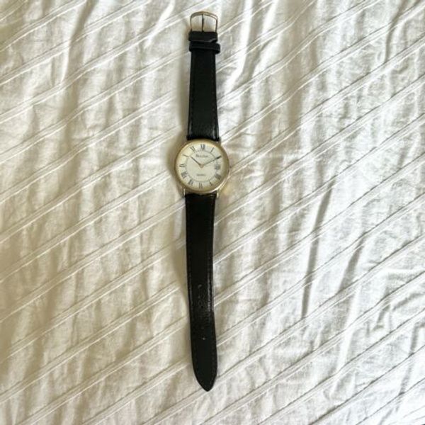 Vintage Bulova G14 Classic Quartz Roman Dial Gold Plated Midsize Watch ...