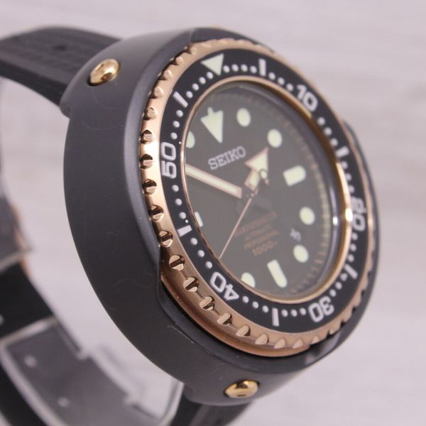 Seiko SBDX014 52mm Mens Titanium Divers Watch Tuna Marine Master 1000m ...