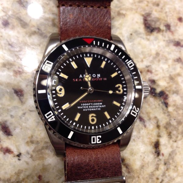 FSOT: Ancon Sea Shadow II and 3 Extra NATO Straps | WatchCharts Marketplace