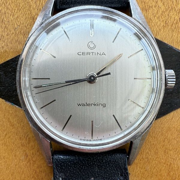 Vintage 1963 Certina Waterking Manual Wind Menâ s Watch - Cal. 25-36 ...