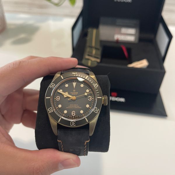 [WTS] Tudor Black Bay Bronze Fabric Strap | WatchCharts Marketplace UK