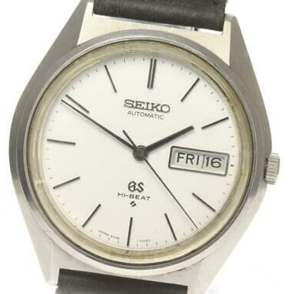 SEIKO Grand Seiko 5646-7010 Day date White Dial Automatic Men's Watch ...