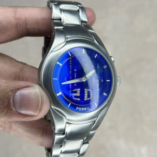 SUPER RARE y2k MATRIX FOSSIL Big Tic Animated Watch JR-8623 Box Tags New Battery | WatchCharts ...