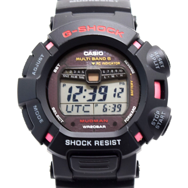 Casio G-SHOCK â Mudmanâ GW9010 RC Solar World Time Digital Watch-New ...
