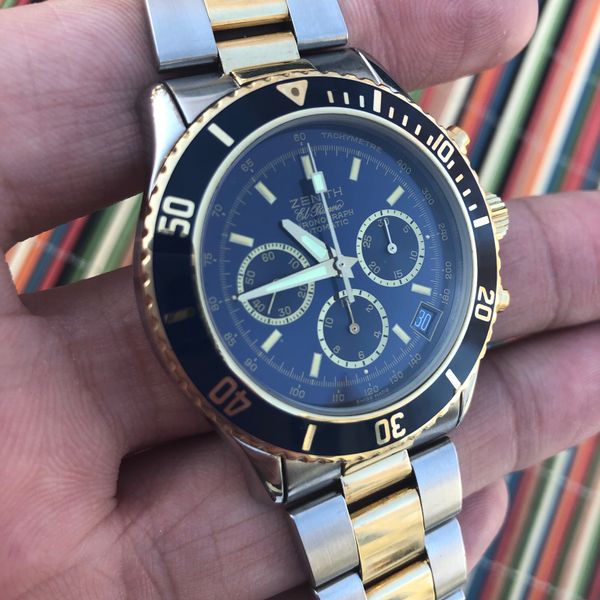 [WTS] Zenith De Luca El Primero Blue Dial 89.0310.400 | WatchCharts ...