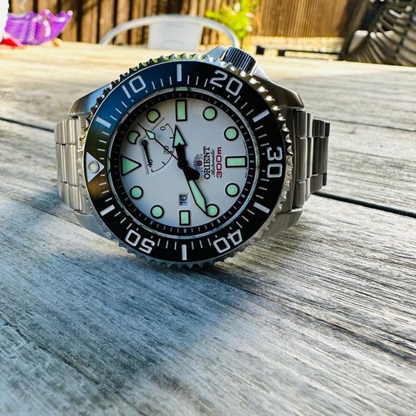 Orient Saturation Diver (White) OSD | WatchCharts