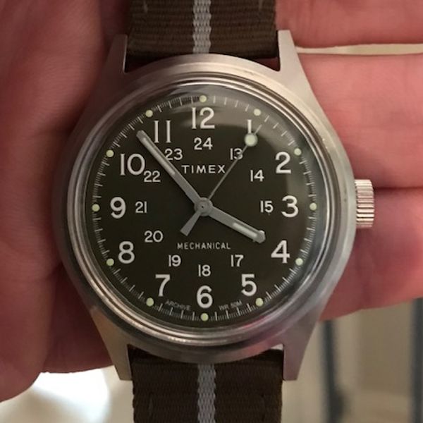 FS: LNIB 36mm Timex MK1 Mechanical Field Watch | WatchCharts Marketplace
