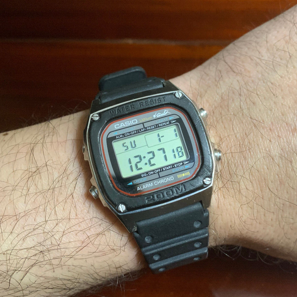 Vintage CASIO DW-1000 200m DIVER WATCH - Module 280 Japan Swimmer ...