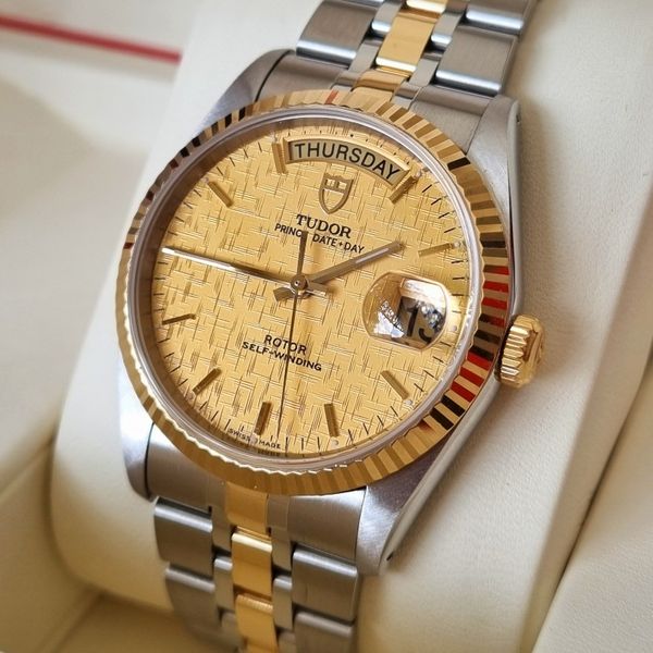 [2021 Full Set] Tudor Day Date 76213 Prince 36mm Watch | WatchCharts ...
