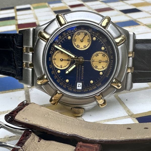 [$895 USD] Krieger COSC Certified Automatic Chronograph Chronometer ...