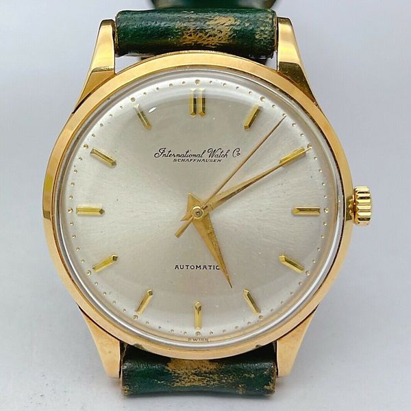 Vintage IWC 18K Solid Gold 750 Pellaton Type cal.853 Auto 60's Watch ...