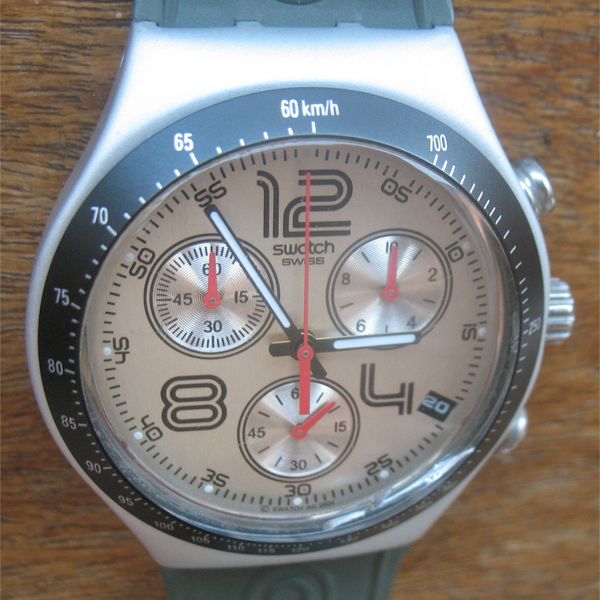 Swatch Irony Aluminium Chronograph - Selvatico - YCS4034 (2005 ...