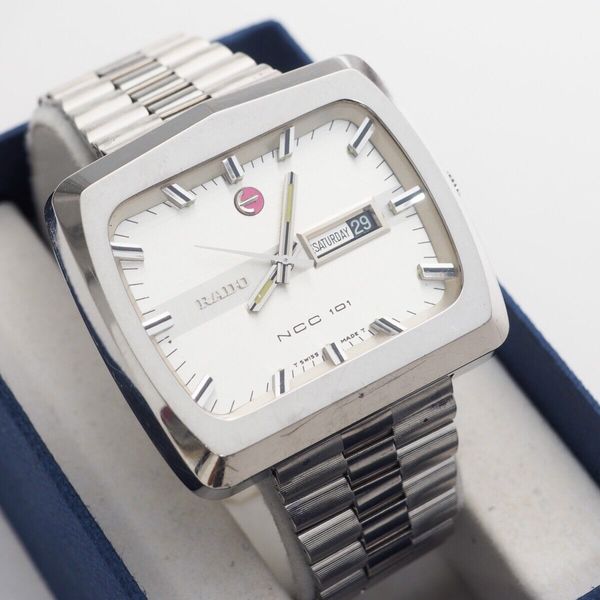 Vintage Rado NCC 101 TV Oversize Automatic Watch for Men | WatchCharts Marketplace