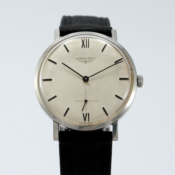 LONGINES VINTAGE 7855/1 CALIBER 30L CASE 35 MM. YEAR 1967. STAINLESS ...