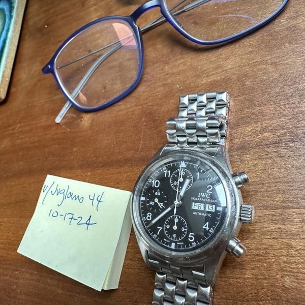 [WTS] IWC Pilot's Fleiger Chronograph IW3706 ON BRACELET. Full Kit ...