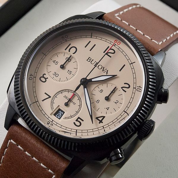 FS: Bulova UHF Military Chronograph 96B231/98B245 mashup mod | WatchCharts