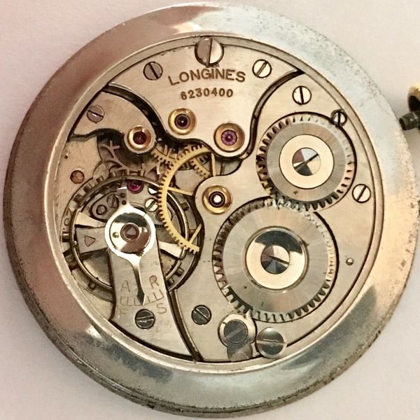 VINTAGE LONGINES CAL 23M HAND WINDING WRIST WATCH MOVEMENT WITH DIAL ...