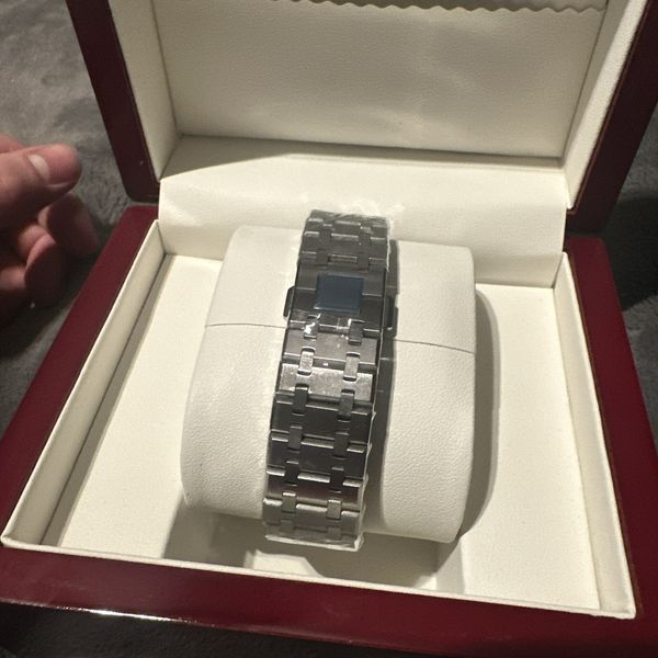 New Casio G-Shock GA2100 Custom MOD SILVER Band, Light Blue Dial ...