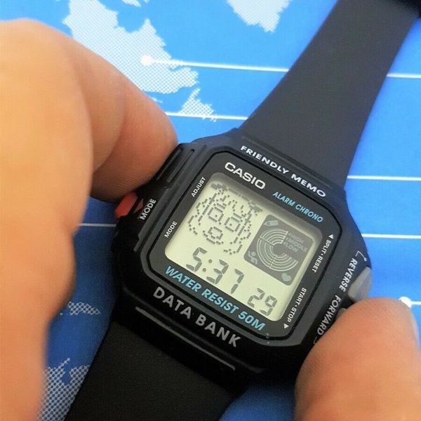 Casio DBJ-21 Friendly Memo Mens Wrist Watch From 1995 | WatchCharts ...