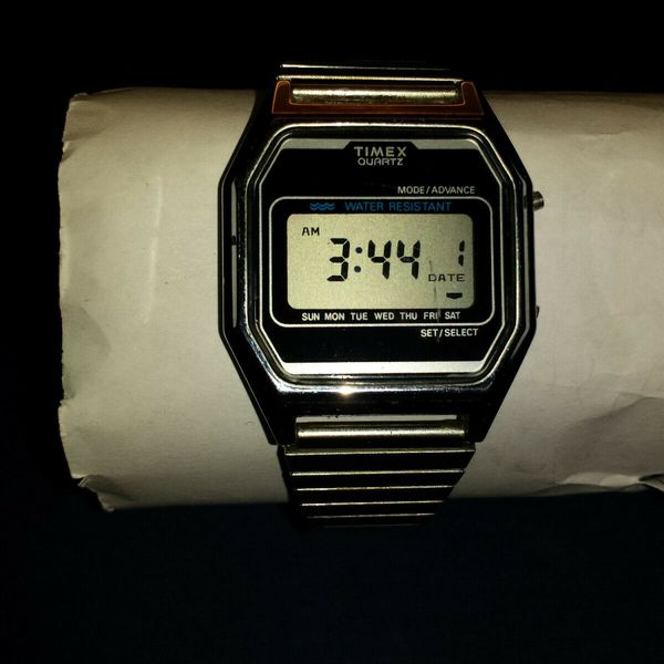 Vintage Timex Digital watch - K Cell - good watch - new battery ...