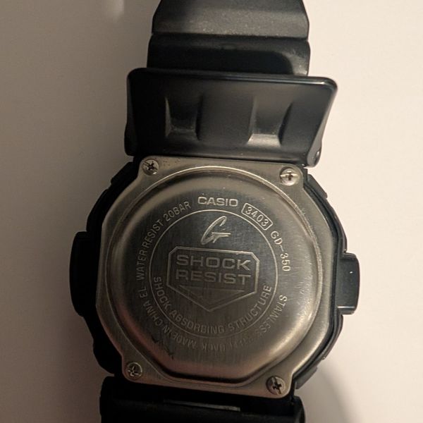 Casio Men's G Shock GD350 Watch | WatchCharts Marketplace